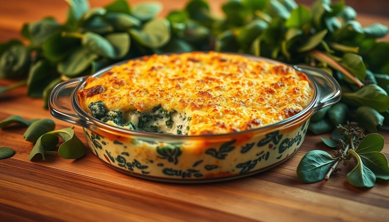 Delicious Crunchy Spinach Casserole: A Veggie-Packed Delight